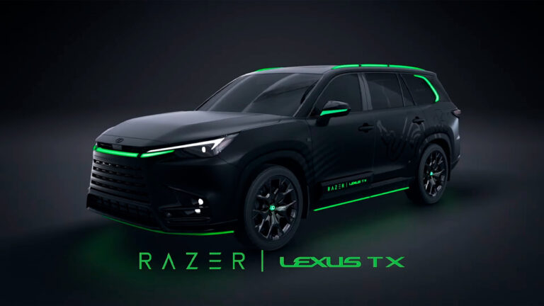 Dünyanın ilk "gamer otomobili" Razer Lexus TX tanıtıldı - Webmasto